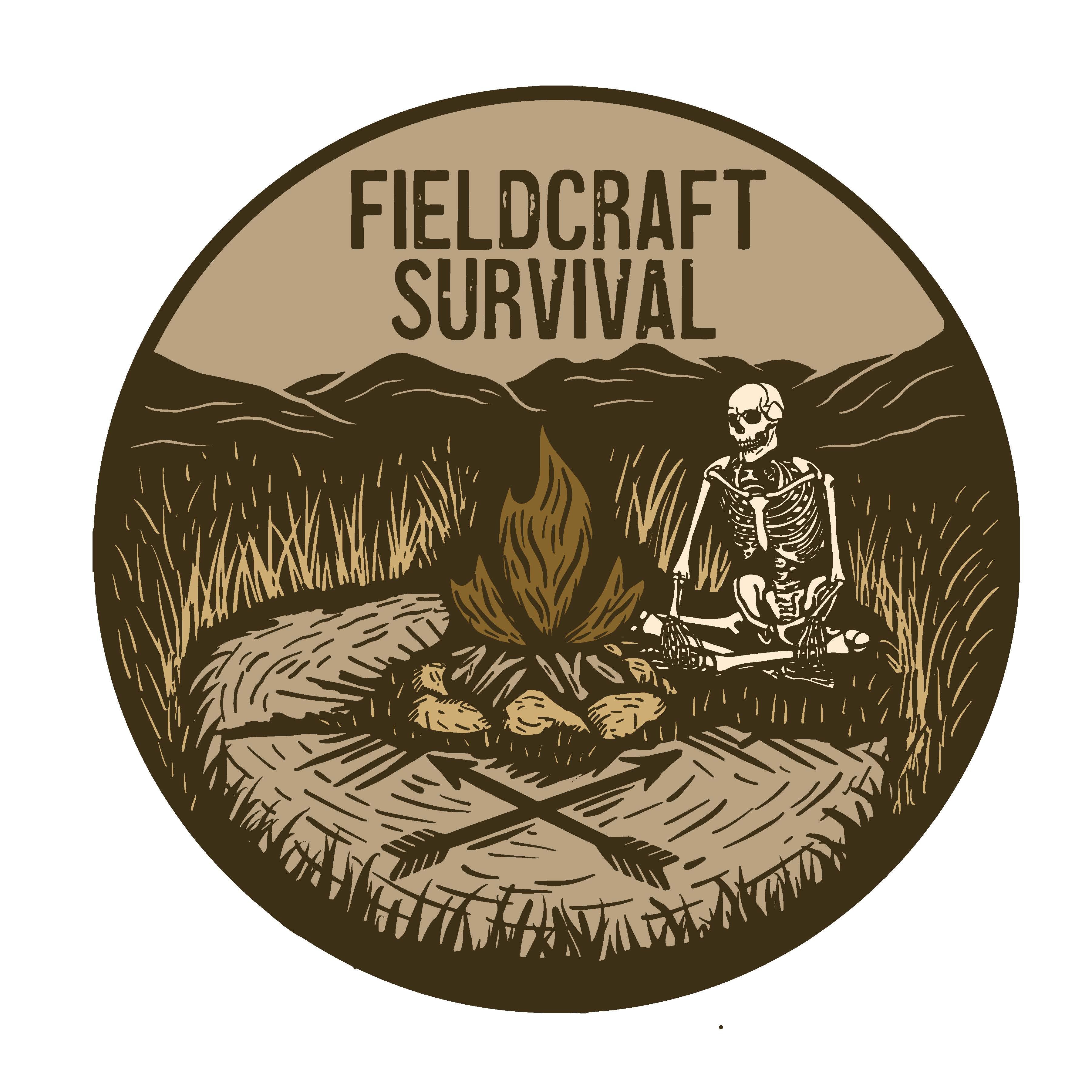 Fieldcraft Survival | Campfire Skeleton Sticker – fieldcraftsurvivalstore